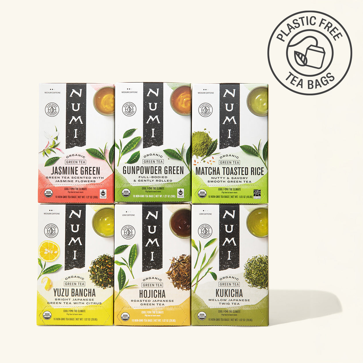 Traditional Green Tea Variety Pack – Numi Tea