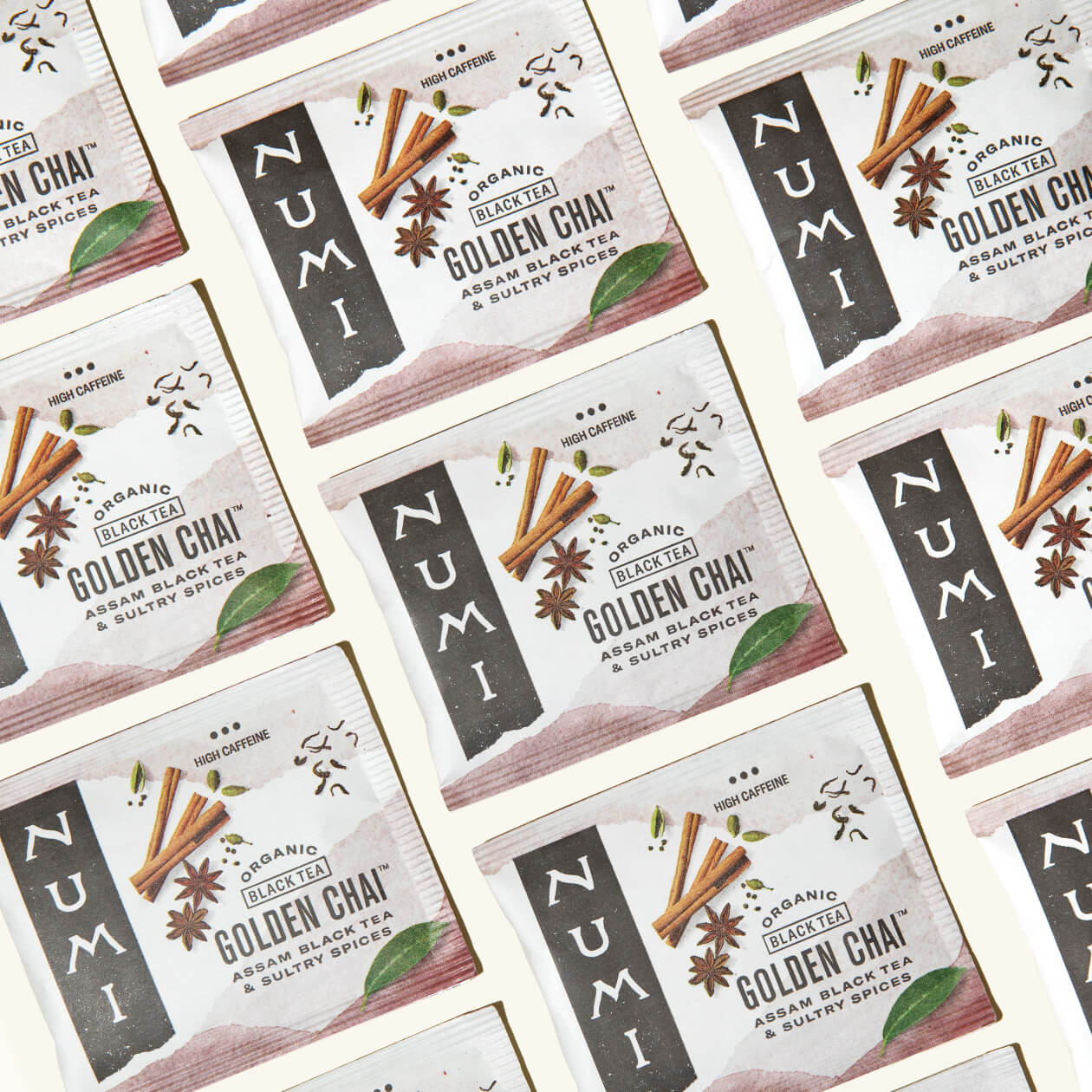 Numi Organic Tea Golden Chai™ 100 Count Tea Bags – Numi Tea