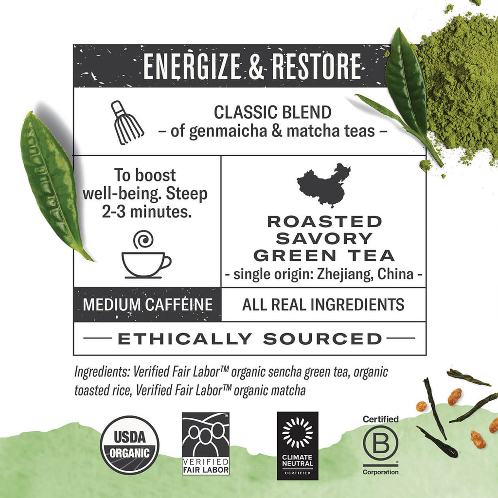 Matcha Toasted Rice – Numi Tea